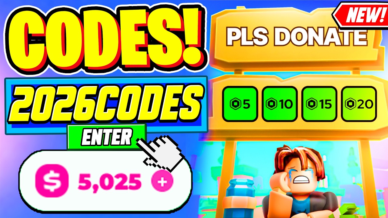 ⚠️New⚠️ ALL WORKING CODES For Pls Donate April 2026 - Roblox Pls Donate Codes 2026