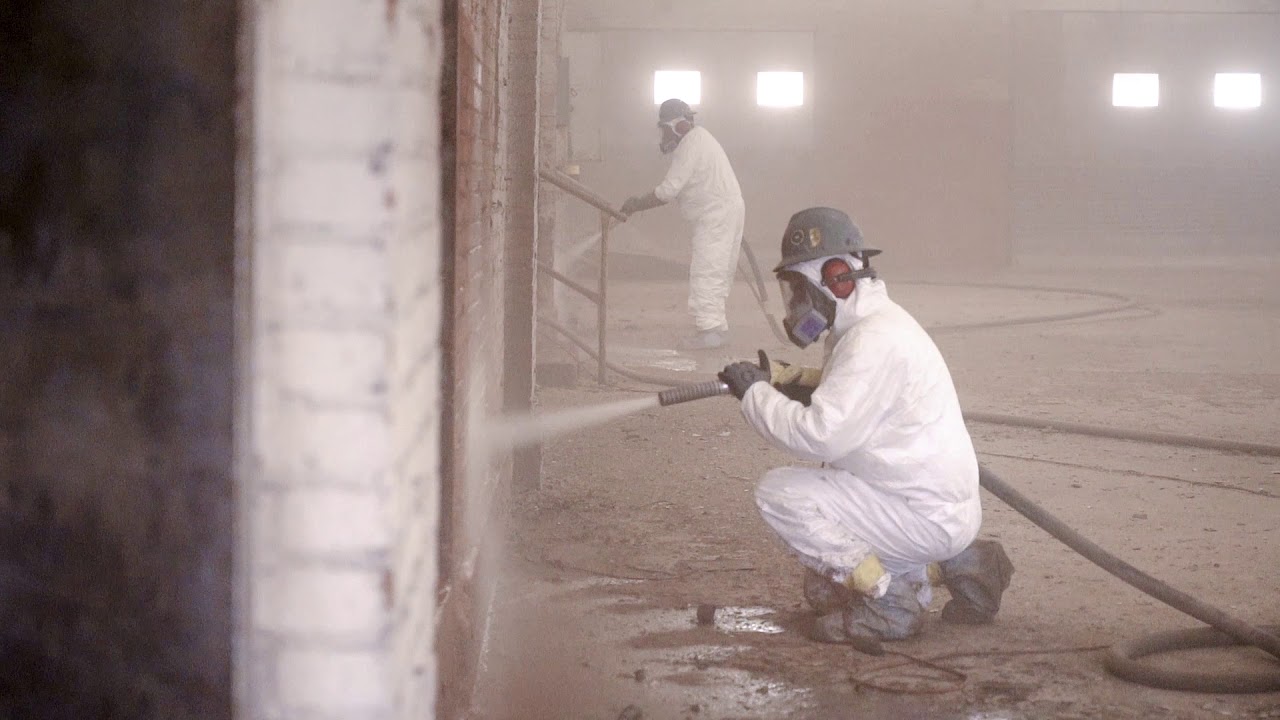 Wet Abrasive Blasting - Historical Restoration