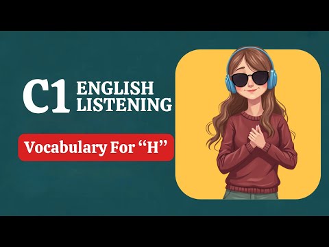 Boost Your Vocabulary: C1 Advanced Words for Fluent Communication | Learn English with Podcast