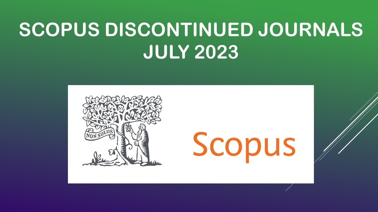 Daftar Jurnal Scopus yang Discontinued per Juli 2023