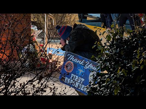 Community gathers to remember West York Police Officer Andrew Duarte shot at UPMC Memorial in York
