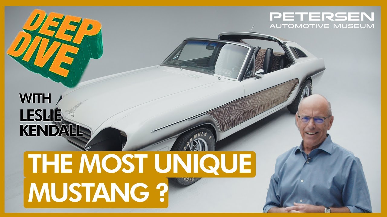 The Unique 1965 Ford Mustang Zebra Is a Furry Movie Car With a Cocktail ...