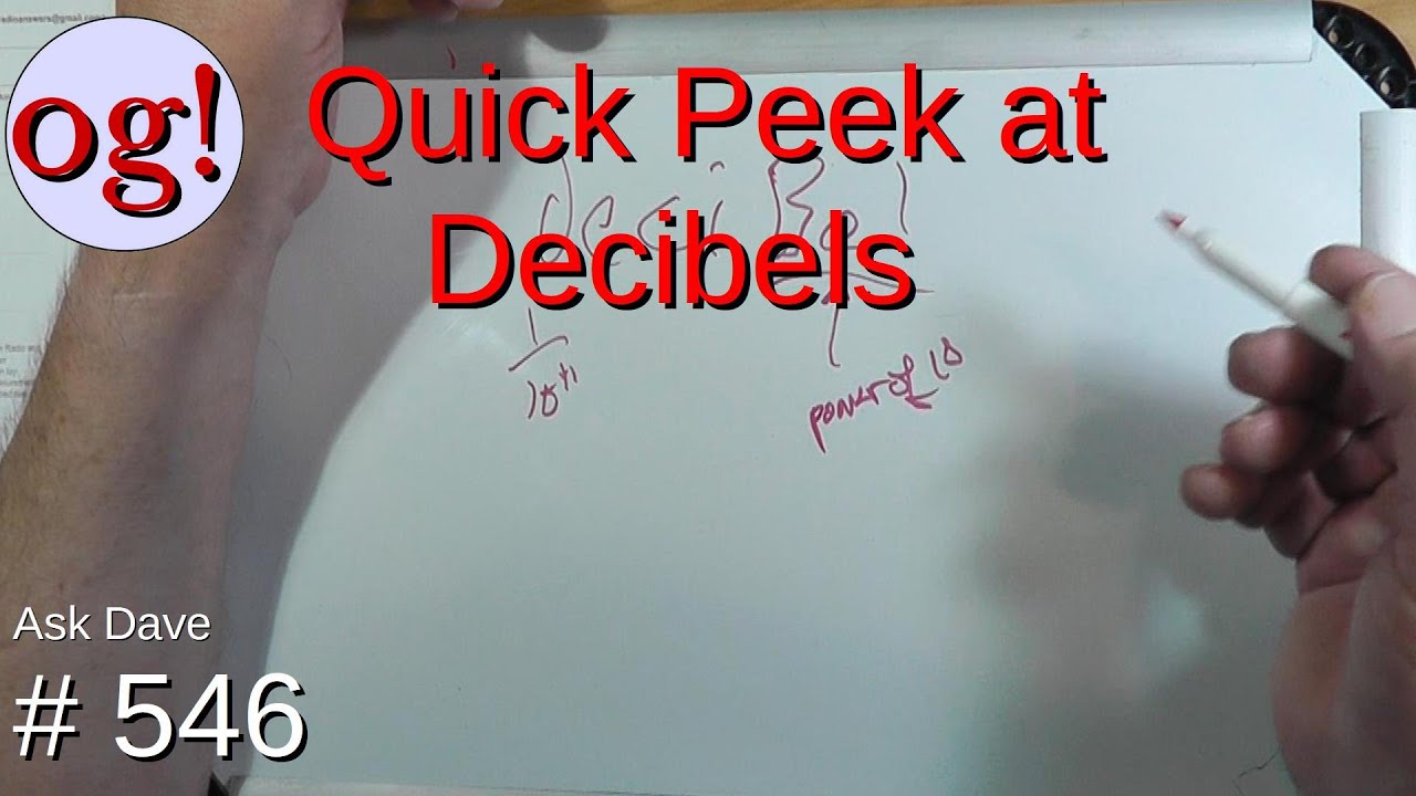 Quick Peek at Decibels (#546)