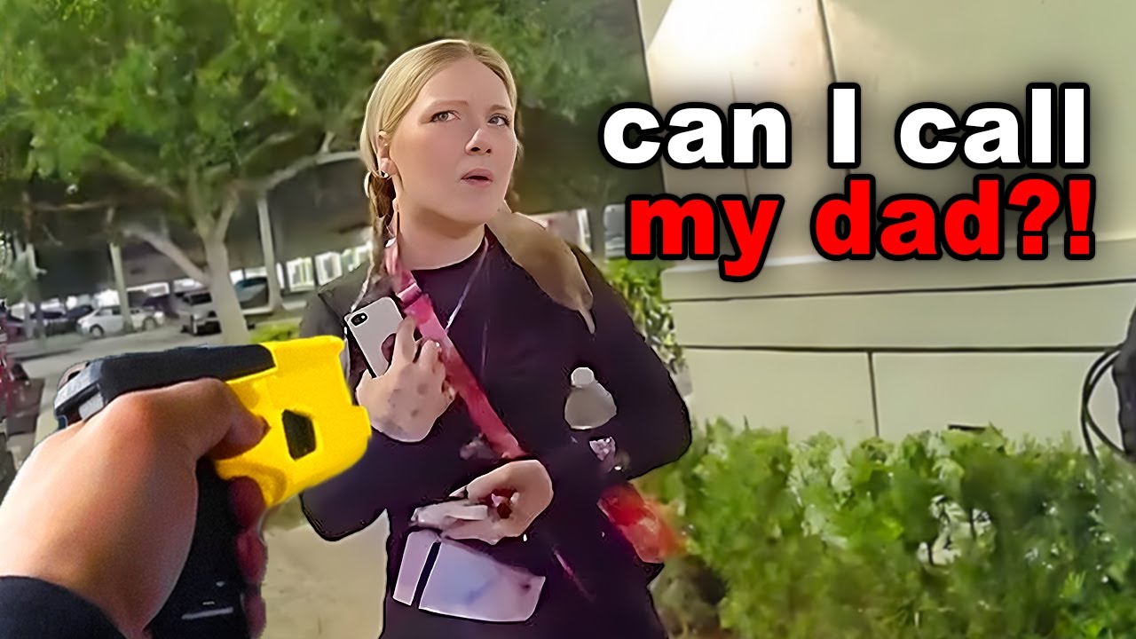 When Good Cops Teach Extremely Entitled Teen the Lesson of a Lifetime | Karens Getting Arrested