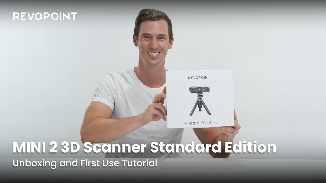 Revopoint MINI 2 3D Scanner: Standard Edition First Use Tutorial