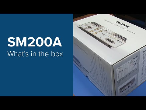 SM200A What's in the box
