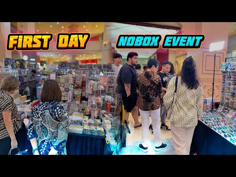 First Day @MalArthaGadingYT NOBOX Hobbies Market 9.0