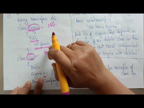 Learn Composition | Example program | OOPs in C | Lec 36 | Bhanu Priya - Mind Luster