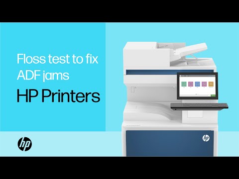 Floss the ADF to fix repeated document feeder jams | HP printers