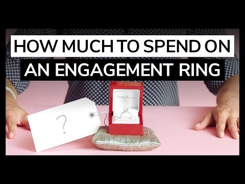 How Much To Spend On An Engagement Ring by JamesAllen.com | Featuring HowHeAsked