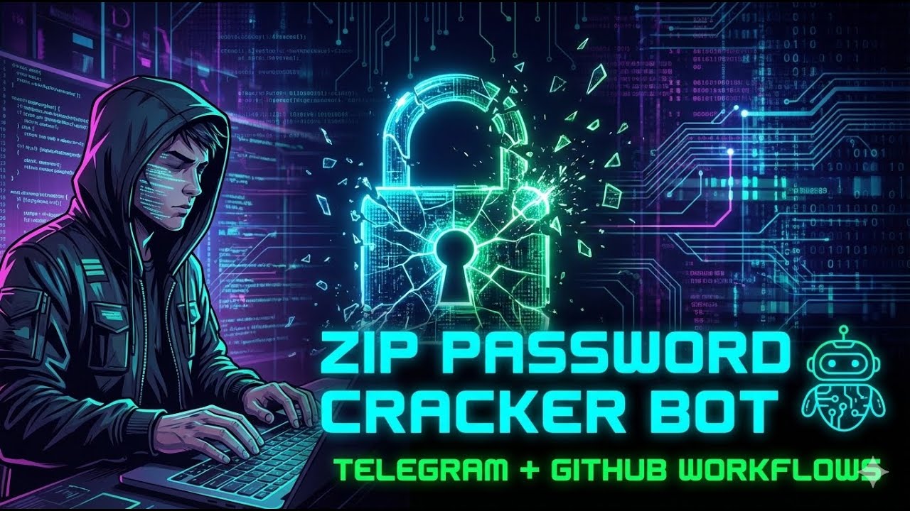 Unlock ZIP Files with Telegram & GitHub Workflows (Free Bot Tutorial)