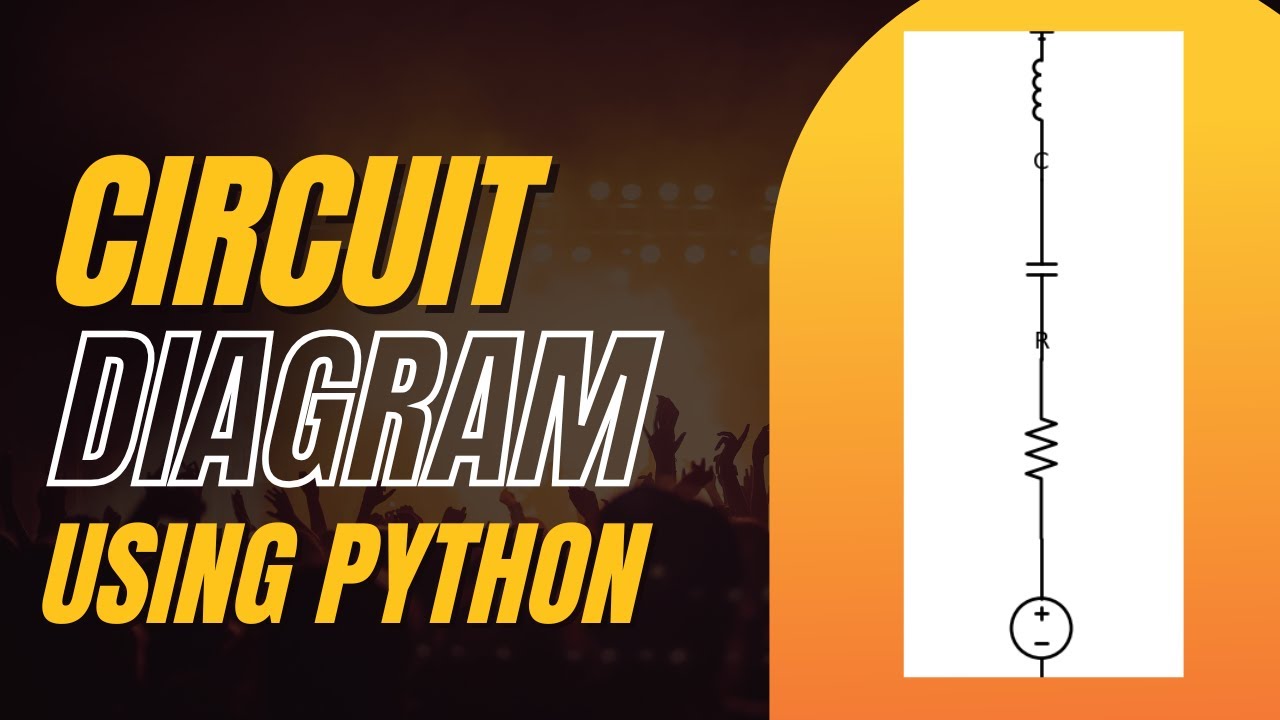 Draw a circuit diagram using python | python tutorial