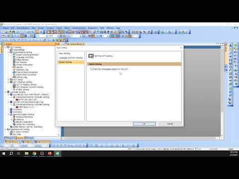 Mitsubishi GT Designer 3 - System Menu Overview