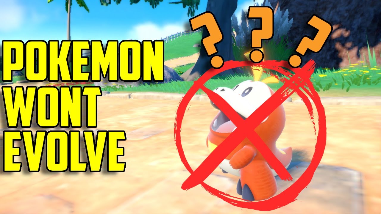 Pokémon Won't Evolve | Evolution Bug Scarlet | Evolution Bug Violet | Pokémon Won't Evolve Scarlet