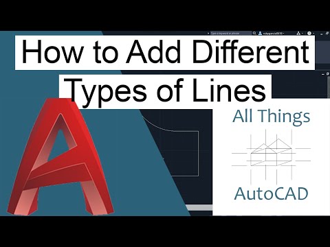 How to Add Different Types of Line Or Add Linetypes
