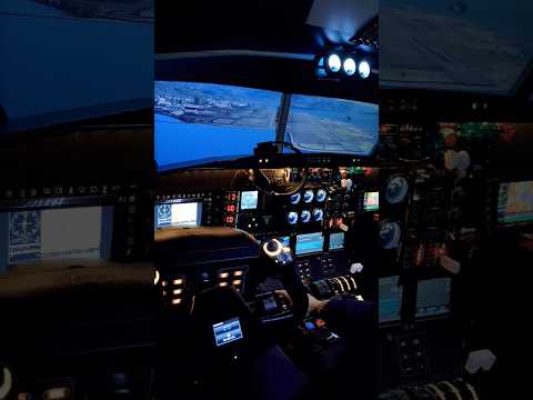 You are the captain! Amazing landing in Nice, Cote d'Azur airport!