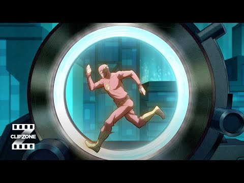 Justice League: Crisis on Infinite Earths Pt. 1 | The Flash Races to Save the Multiverse | ClipZone