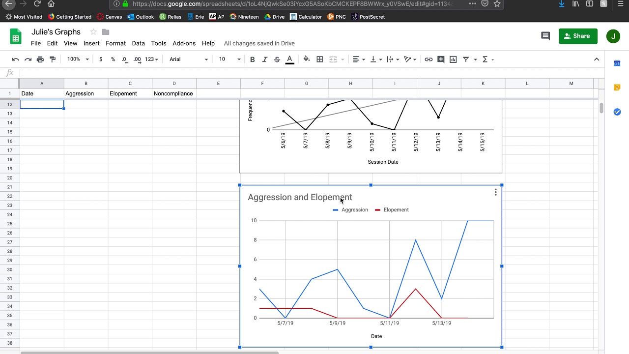 Behavior Data Tutorial Google Sheets