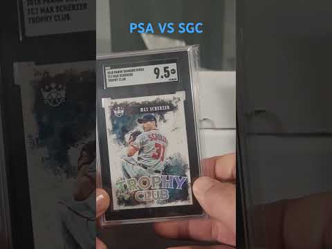 PSA VS SGC Who is your favorite grading company? #baseballcards #psa #sgc