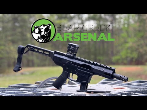 BC-9 Billet Right Side Charging Bufferless Pistol 5" | Bear Creek Arsenal