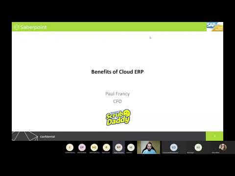 Benefits of SAP Cloud ERP as explained by Paul Francy, CFO of Scrub Daddy