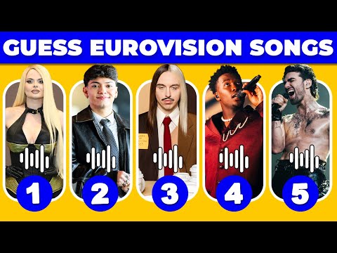 Guess the Song Eurovision Song Contest 2025 🎤🌍 | Music Quiz