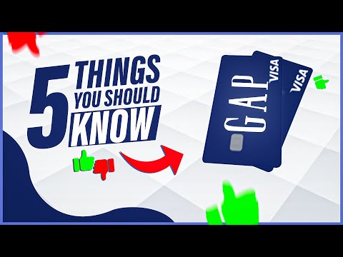 5 Things To Know About The Gap Visa Credit Card