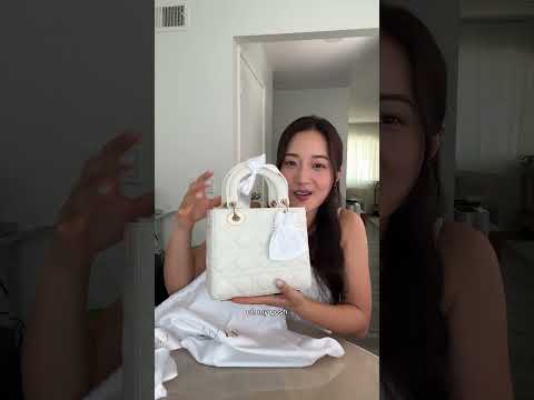 unboxing my dream Dior bag #dior #ladydior #unboxing #handbag