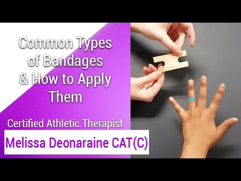 Common Types of Bandages & How to Apply Them