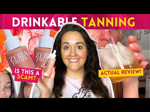 Zeria Drops: My Experience With Drinkable Tanning Products (An HONEST Review)