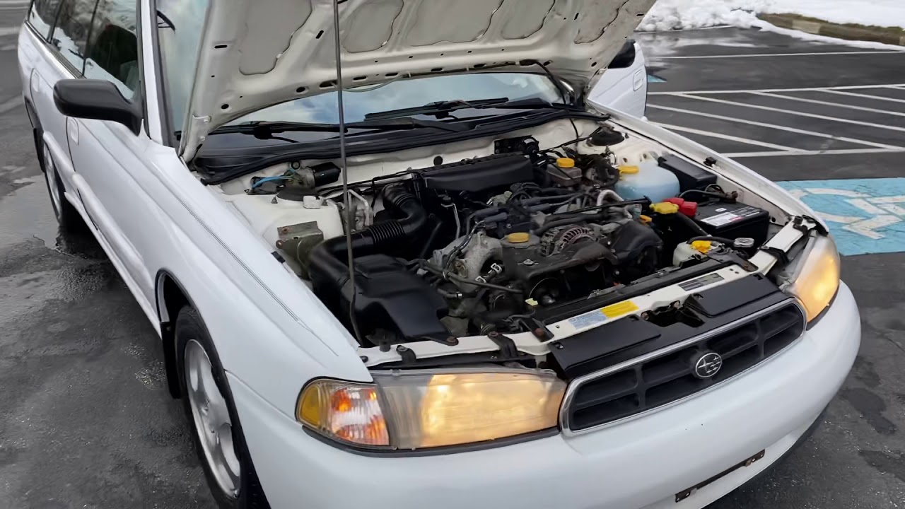 Super clean EJ22 Subaru Legacy