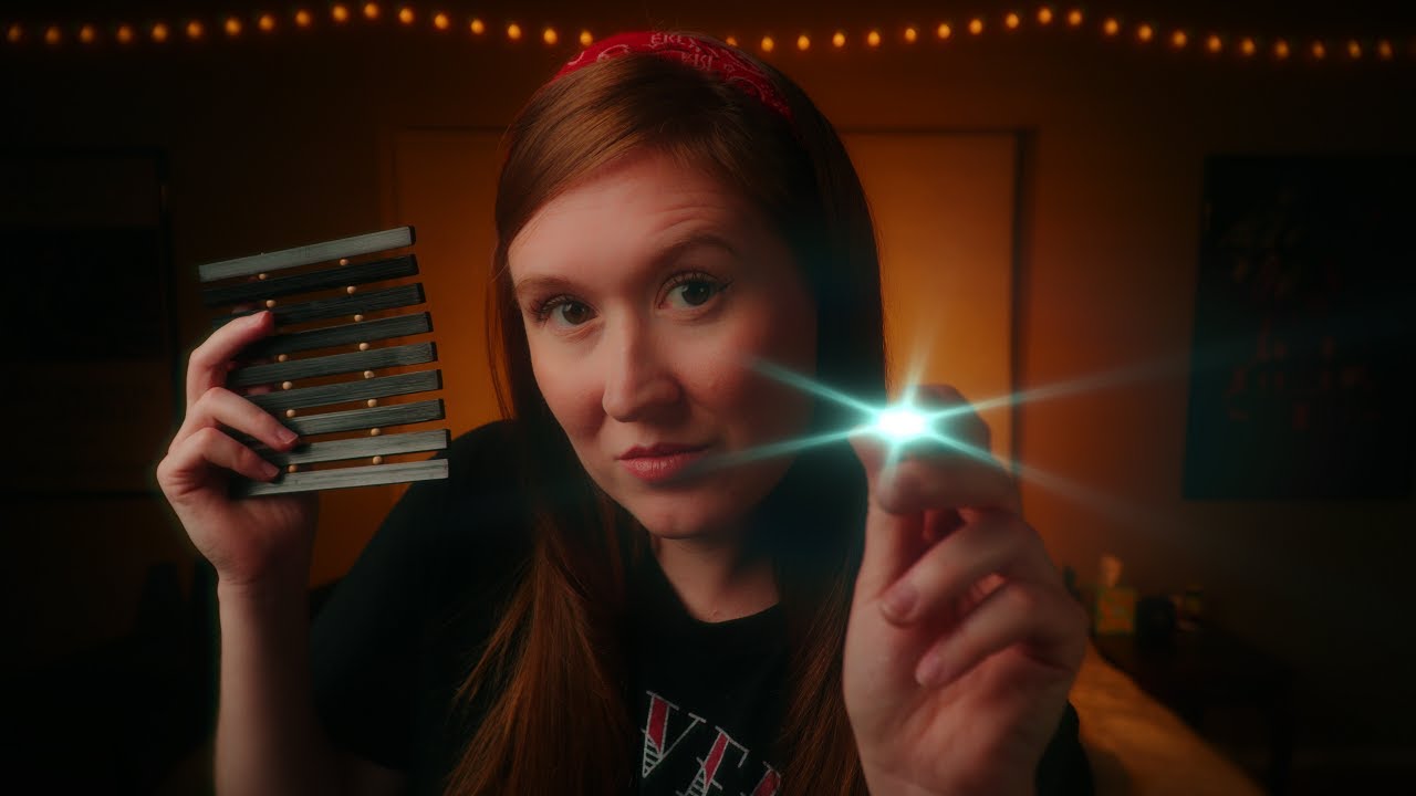 ASMR Quick Focus Tests | Light Triggers, Sounds, and Instructions for Sleep 😴