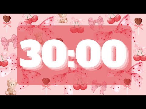 30 Minute Timer- Deep Focus for Relaxing, Studying and Working