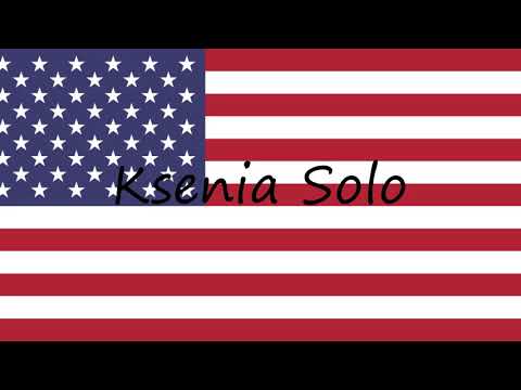 How to Pronounce Ksenia Solo?