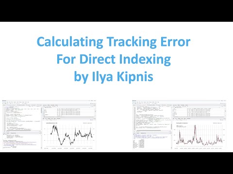 Calculating Tracking Error For Direct Indexing - February 24, 2023
