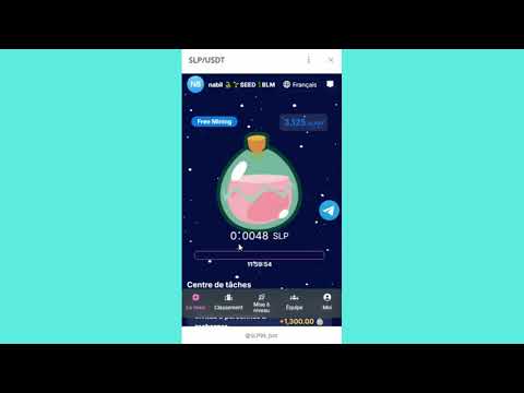 BIG MINING MINI APP BOT TELEGRAM SLPUSDT