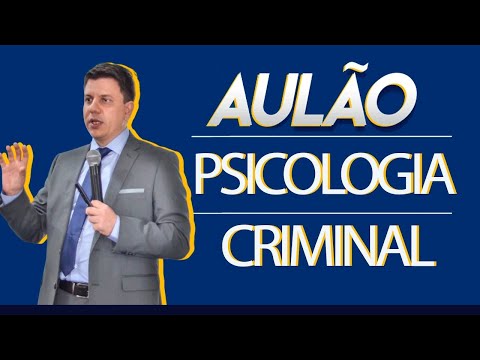 Aulão Psicopatologia Forense e Personalidade Criminosa