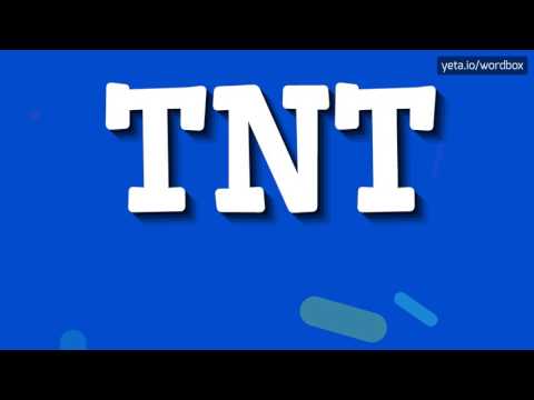 TNT - HOW TO PRONOUNCE IT!? (HIGH QUALITY VOICE)
