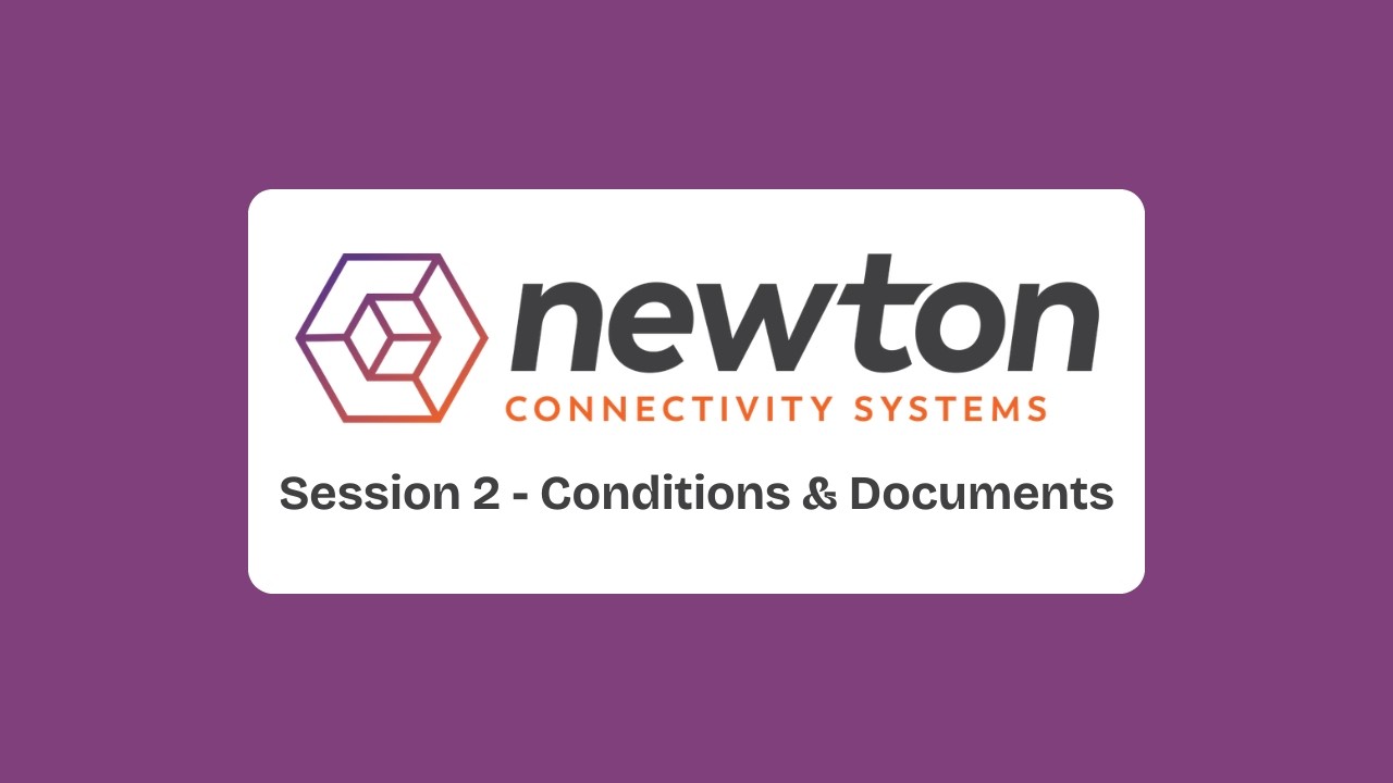 Session 2   Conditions & Documents