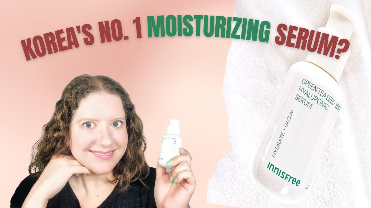 Korea's No.1 Moisturizing Serum? | INNISFREE Green Tea Seed Hyaluronic Serum