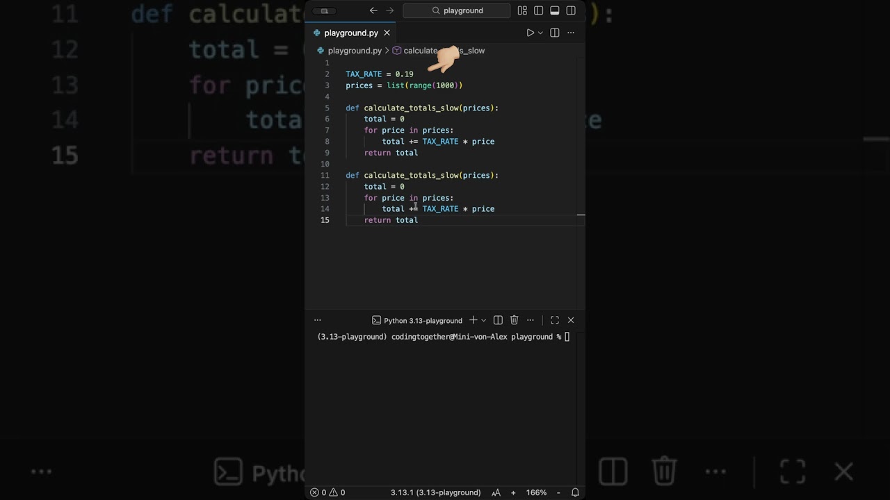 Python Optimization TRICK You Should Know!!