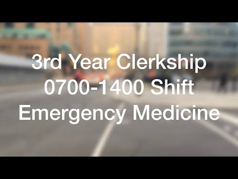 Clerkship: Med Student on Emergency Medicine