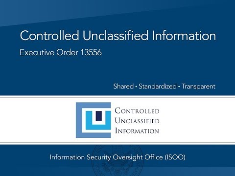 Controlled Unclassified Information: Introduction to Marking CUI