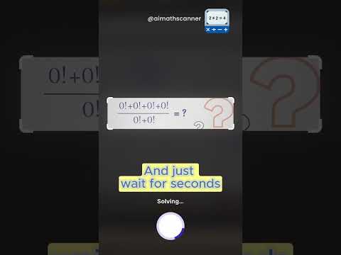 📸 Best Math Solver App for FREE! | AI Math Scanner