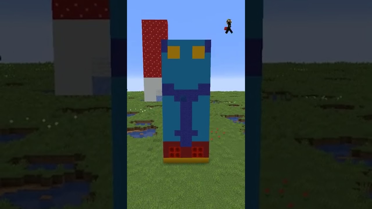 Minecraft Super mario Pixel art Timelapse