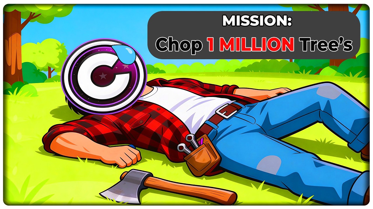 I Chopped Trees For HOURS To Complete This Clicker Game