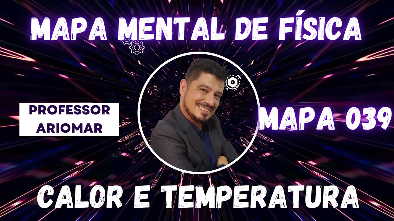 Mapa Mental 039 - Calor e Temperatura
