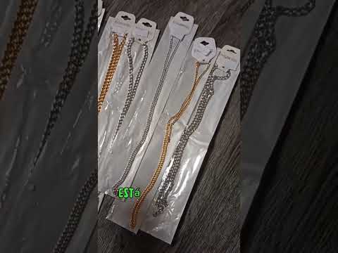 Cadenas de acero, pulseras. Precios increíbles para revender 🤯 en Cuzco #716 stand 103 #centrolima