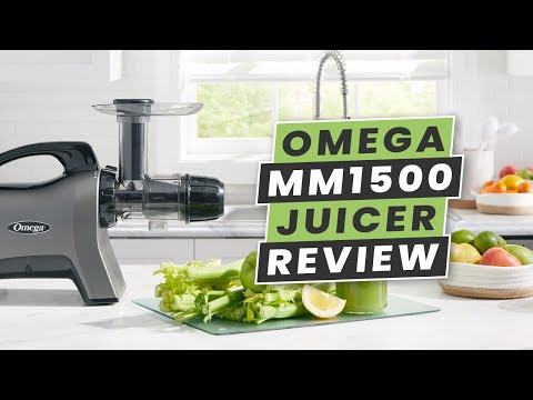 Omega MM1500HD Celery Slow Juicer | Juicer Review