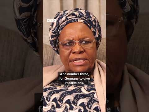 'Germany needs to apologise for genocide' says Namibian president - BBC Africa